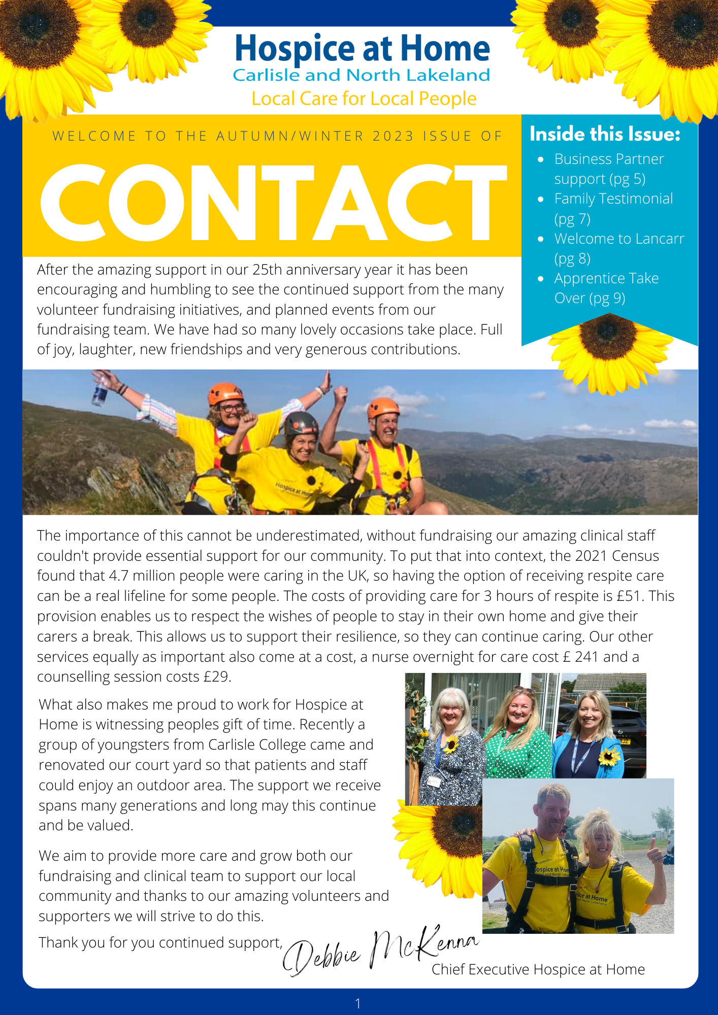 Newsletter – Hospice at Home